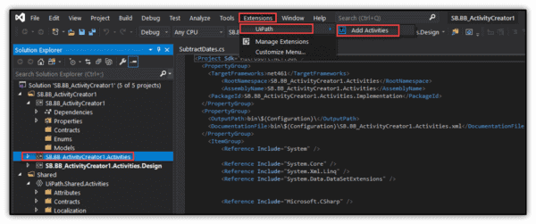 How to Create Custom Activities in UiPath - Smartbridge