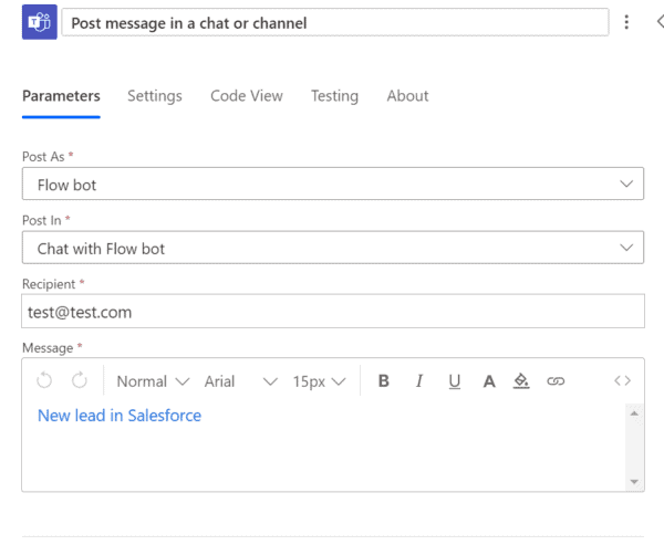 Power Automate For Salesforce Lead Notification Smartbridge