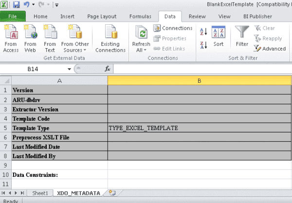 10 Steps to Designing an Excel Template for BI Publisher - Smartbridge