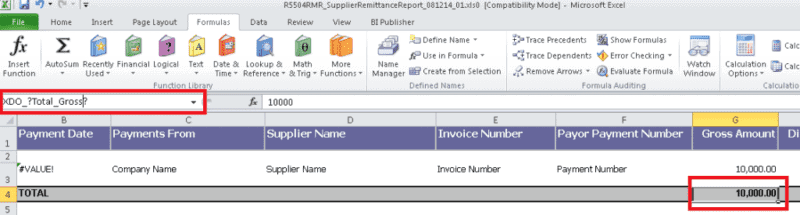 10 Steps to Designing an Excel Template for BI Publisher - Smartbridge